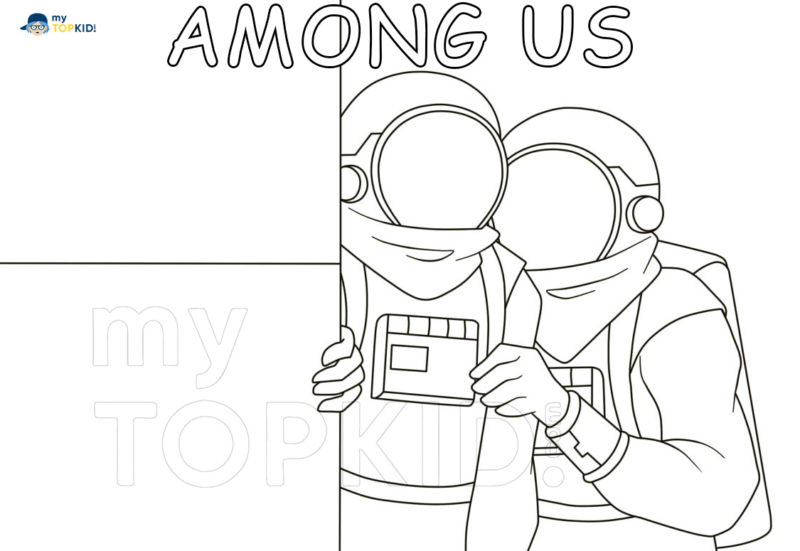 Раскраски Among Us: ТОП-200 лучших картинок - распечатать бесплатно